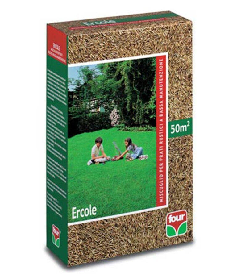 Lawn seeds | Four hercules meadow mixture | Verdecerchio.com